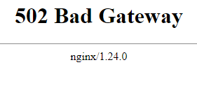 How to Fix Nginx Reverse Proxy – 502 Bad Gateway – Knowledge Addict